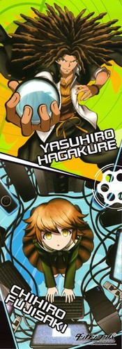 poster Danganronpa Dangan ronpa anime Fujisaki Chihiro Hagakure ...