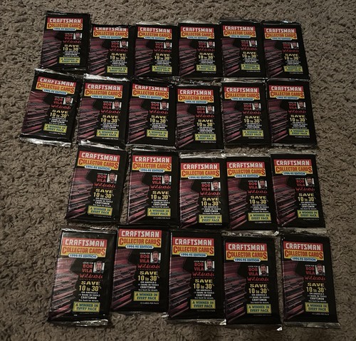 Craftsman Collector Cards 1994-95 Edition (22) Packs of 12 Cards | eBay