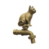 Brass Garden Faucet Tap BIG FROG Spigot Vintage Water Home Decor ...