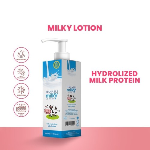 Hanasui Hand Body Lotion Milky 240ml US Free Tax | eBay