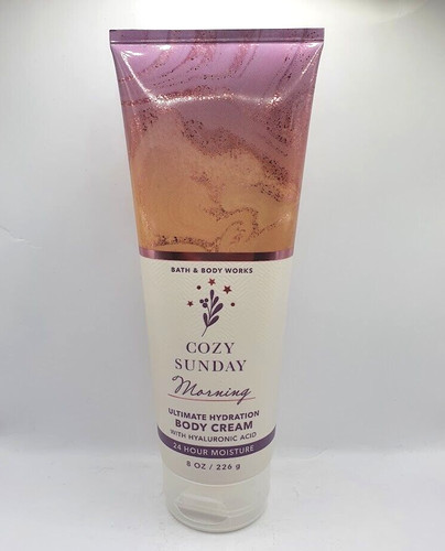 BATH AND BODY WORKS COZY SUNDAY MORNING BODY CREAM 8 OZ | eBay