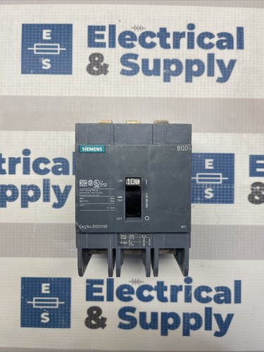 BQD3100 siemens circuit breaker 3pole 100amp 480VAC New Pull Out | eBay