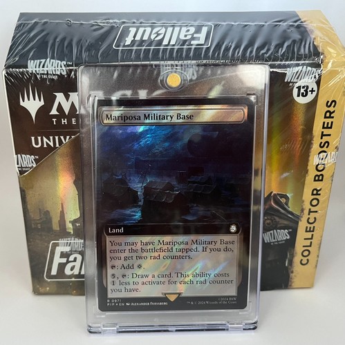 Mariposa Military Base PIP 971 Borderless Surge Foil NM MTG Rare card ...