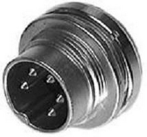 1 x T3402-009 - Amphenol - Circular DIN Connectors 6 Pin male; Front ...
