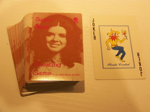 SUSAN RAYE CHEATING GAME PLAYING CARDS CAPITOL RECORDS COUNTY MUSIC | eBay