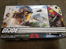 G.I. Joe 6" Classified Series Python Patrol Tele-Viper & Cobra Flight ...