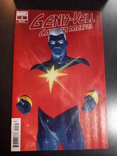 Genis-Vell Captain Marvel #2 Noto Variant Comic Book NM First Print | eBay