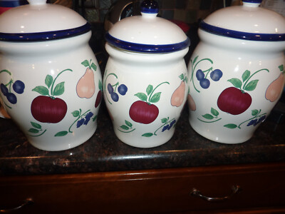 Princess House Canister Set for sale | eBay