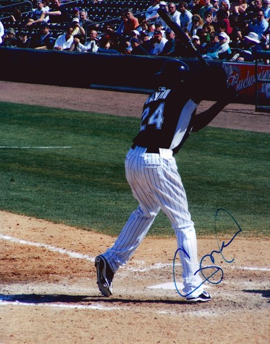 Florida Marlins Padres Cameron Maybin Signed Autograph Auto 11x14 Photo ...