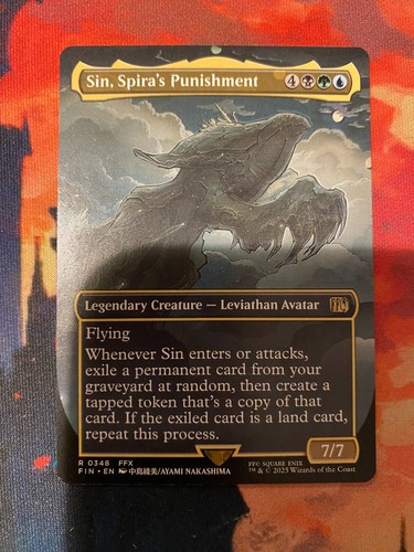 MTG Final Fantasy Sin Spiras Punishment Borderless | eBay