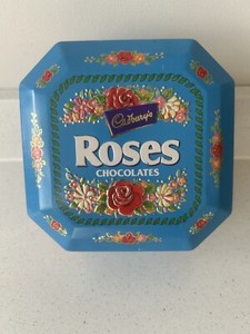 vintage roses tin products for sale | eBay