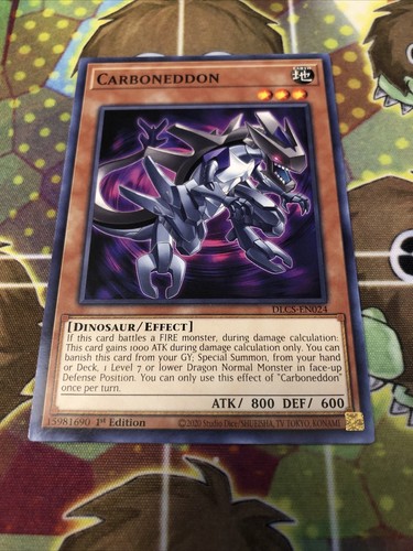 Carboneddon - DLCS-EN024 - Common - 1st Edition NM YuGiOh! Dragons of ...