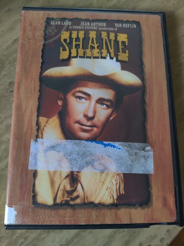 Shane (Ex Library DVD, 1953) Alan Ladd, Jean Arthur, Van Heflin ...