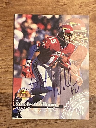Stepfret Williams 1996 Score Board Autograph Collection AUTOGRAPH ...