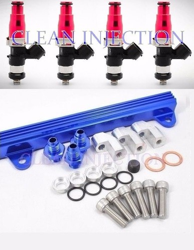 Toyota Celica MR2 ST185 3SGTE Blue ST165 2200cc Fuel Injectors Rail 1 ...