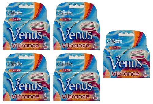 Gillette Venus Vibrance Refill Razor Blades for Women, 20 Cartridges | eBay