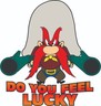 Yosemite Sam Back Off Back-Off Ya IJDIT Car Truck Laptop VINYL DECAL ...