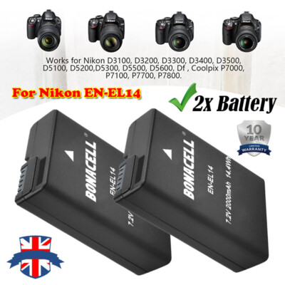 Nikon D3100 Battery in Camera Batteries for sale | eBay