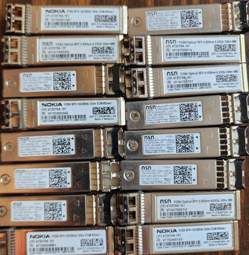 Nokia/NSN 472579A.101 FOSH SFP 6GOBSAI 300m TDM 850nm Used | eBay