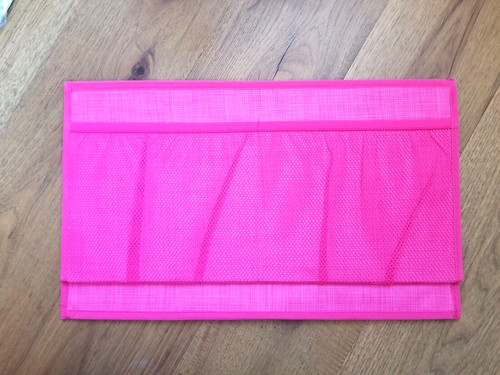 NEW! Thirty One 31 LARGE Utility Tote STAND TALL INSERT Pink Cross Pop ...