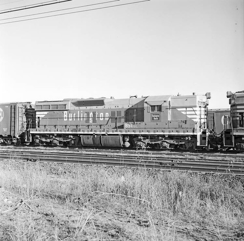 Fort Worth & Denver City Diesel Road Switcher No. 851 Railway OLD PHOTO ...