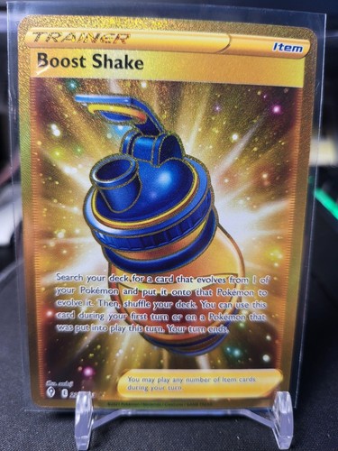 Pokémon TCG Boost Shake Evolving Skies 229/203 Holo Secret Rare for ...