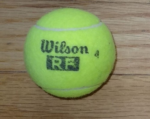 Wilson RF Logo 1 (one) Tennis Ball | eBay