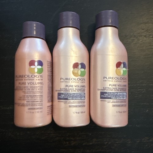 Pureology Pure Volume Extra Care Shampoo (1.7oz) 3 Pack | eBay
