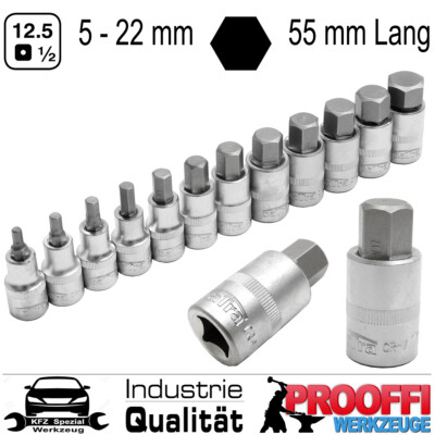 Inbus Satz in Sechskant- & Innensechskant-Schraubenschlüssel für ...