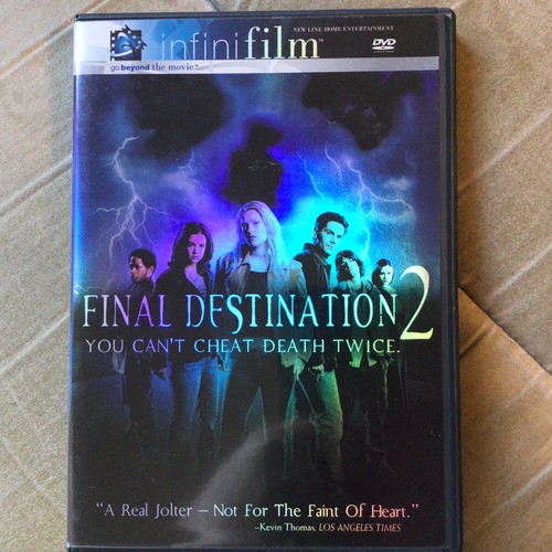 Final Destination 2 (DVD, 2003) Ali Larter, AJ Cook, Michael Landers ...