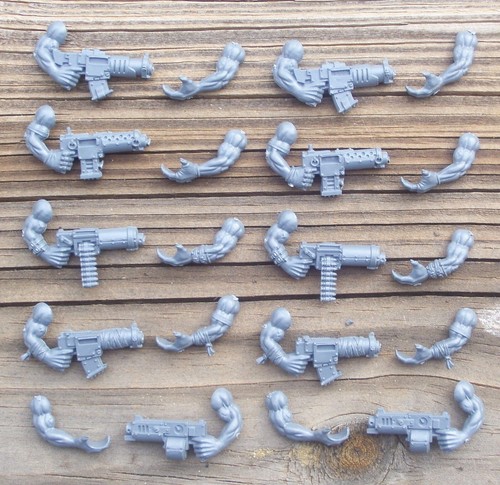 40K Orks Ork Boyz Shoota Arms Bits 10 Bitz | eBay