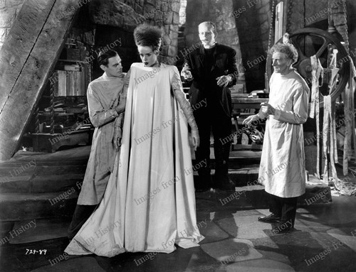 8x10 Print Colin Clive Elsa Lanchester Dwight Frye Bride of ...