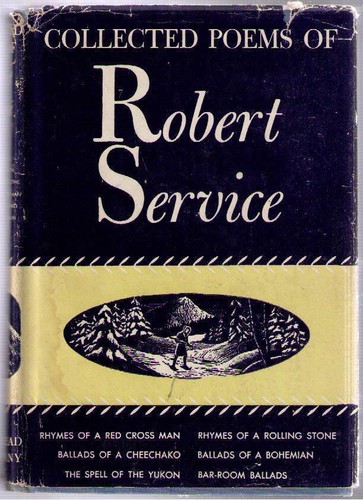 Lot of 2 Collected Poems and Later Verse by Robert Service Hardcovers ...