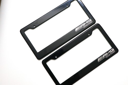 2 X Pcs Aluminum alloy License Plate Frame for benz benz Amg Style | eBay