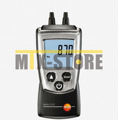 1PCS Testo 510 Autoranging Differential Manometer Air Pressure Meter ...