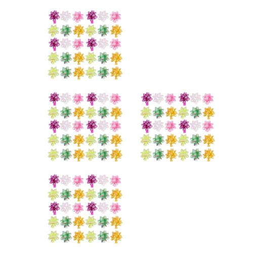 4 Pieces Ribbon Decorative Hanging Accessories for Wrapped Presents ...