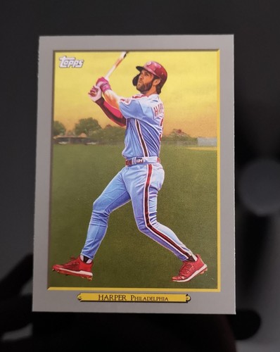 BRYCE HARPER 💥 2020 Topps Turkey Red Card #TR-1 Philadelphia Phillies ...