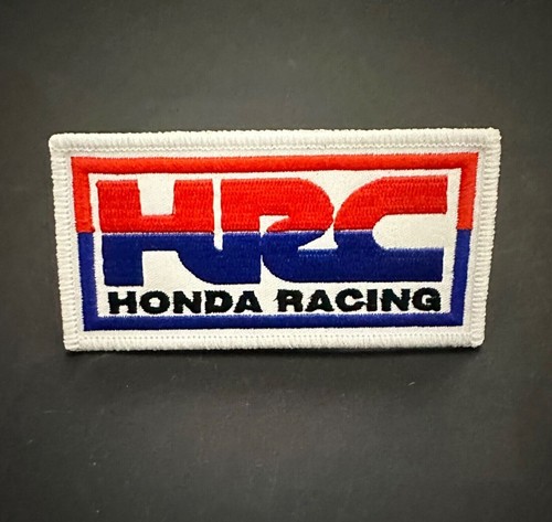 VINTAGE STYLE HRC HONDA RACING EMBROIDERED IRON-ON PATCH... | eBay