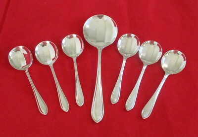 Vintage Dessert Spoons in Antique Silver-Plated Cutlery for sale | eBay