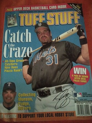 June 2001 Tuff Stuff - Mike piazza | eBay