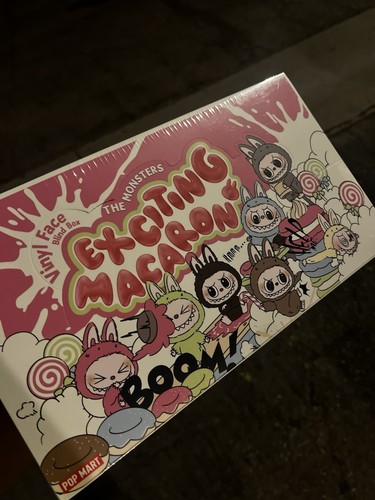 Pop MART Labubu The Monsters Exiting Macaron Sealed Case of 6 Blind Box ...