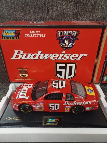 1:18th Scale #50 Budweiser Diecast By Revell | eBay