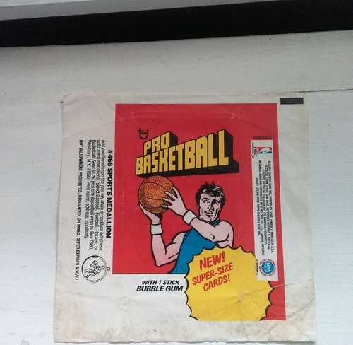 1976 Topps Basketball wrapper | eBay