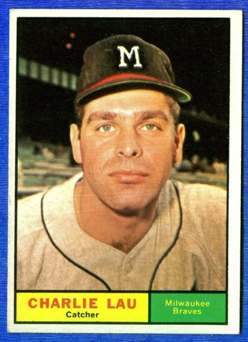 1961 Topps CHARLEY LAU (Milwaukee Braves) Card #261 (ex+) | eBay