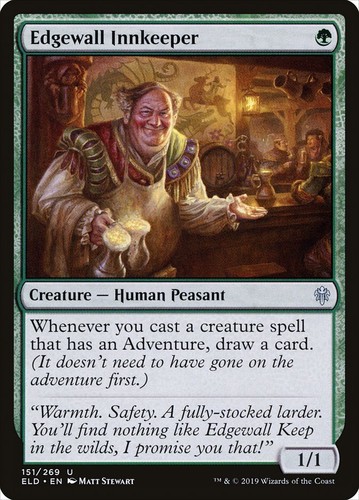 Edgewall Innkeeper |MtG Magic Throne of Eldraine |English |Near Mint ...