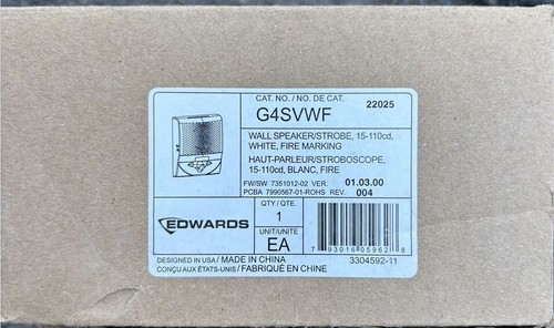 edwards signaling g4svwf | eBay