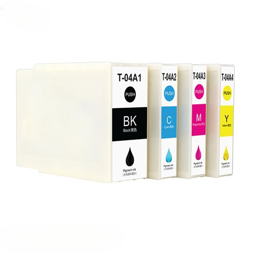 T04A1-04A4 Ink cartridges with chip for Eps WorkForce Pro WF-C8190DW ...