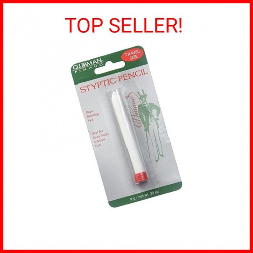 Clubman Pinaud Styptic Pencil Travel Size, Treat & Seal Shaving Cuts ...