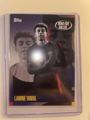 Lamine Yamal 2024-25 Topps FC Barcelona Team Set Bona Fide