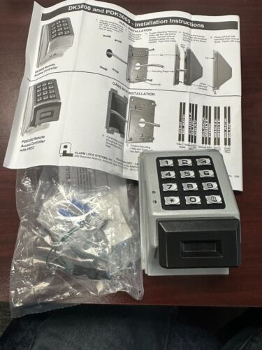TRILOGY BY ALARM LOCK PDK3000 MS Access Control Keypad,2000 User Codes ...